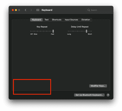 Enable Keyboard Setup Assistant if Change keyboard type is hidden | Samuelsson
